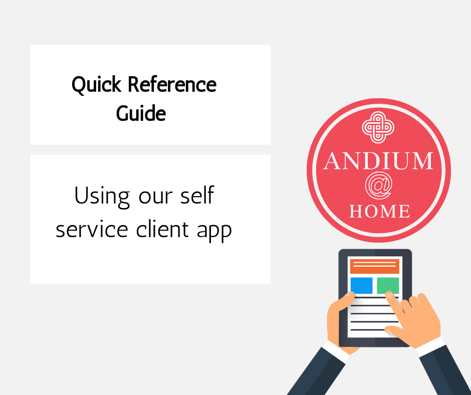 Quick Reference Guide to Using Andium@Home app